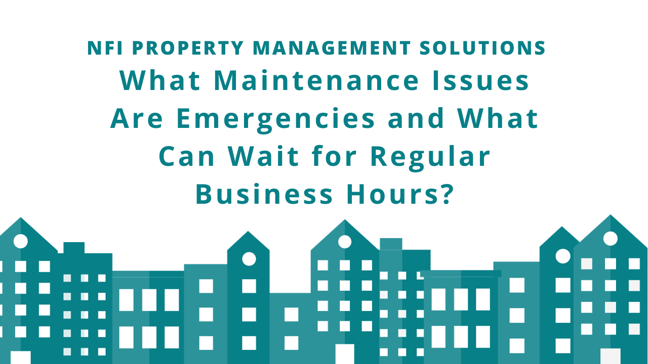 Maintenance: Emergency or Normal